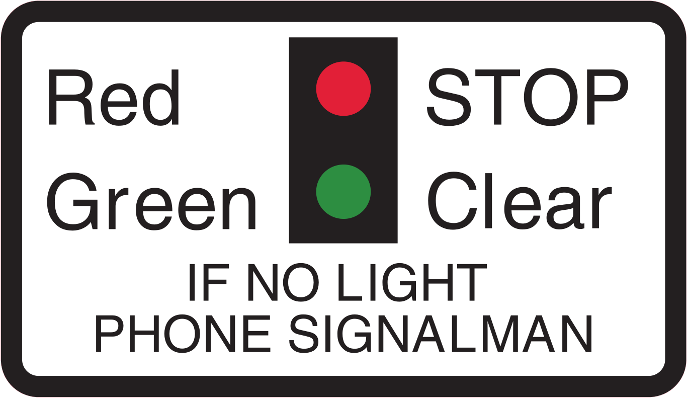 Traffic lights at level crossings that have no attendant sign - UK Road ...