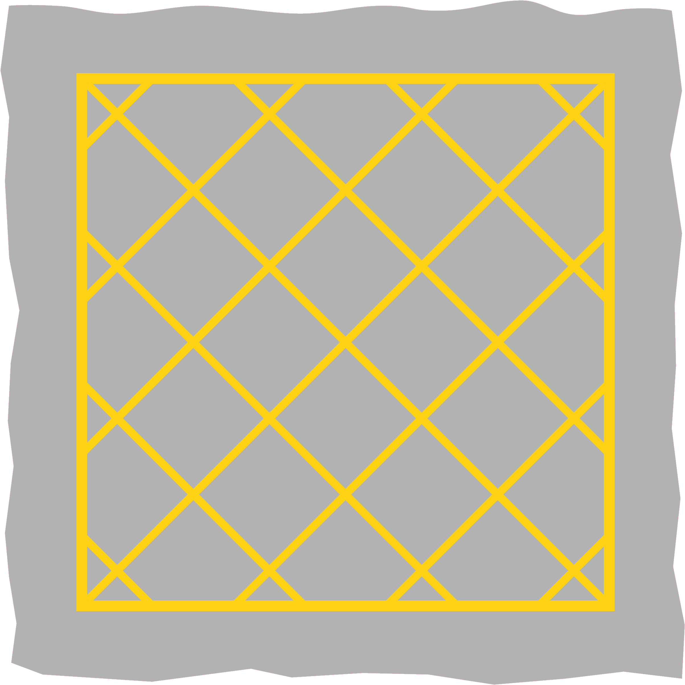 Yellow box junction road marking - UK Road Marking