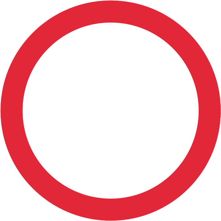 Gives an order for something you must not do sign - UK Road Sign