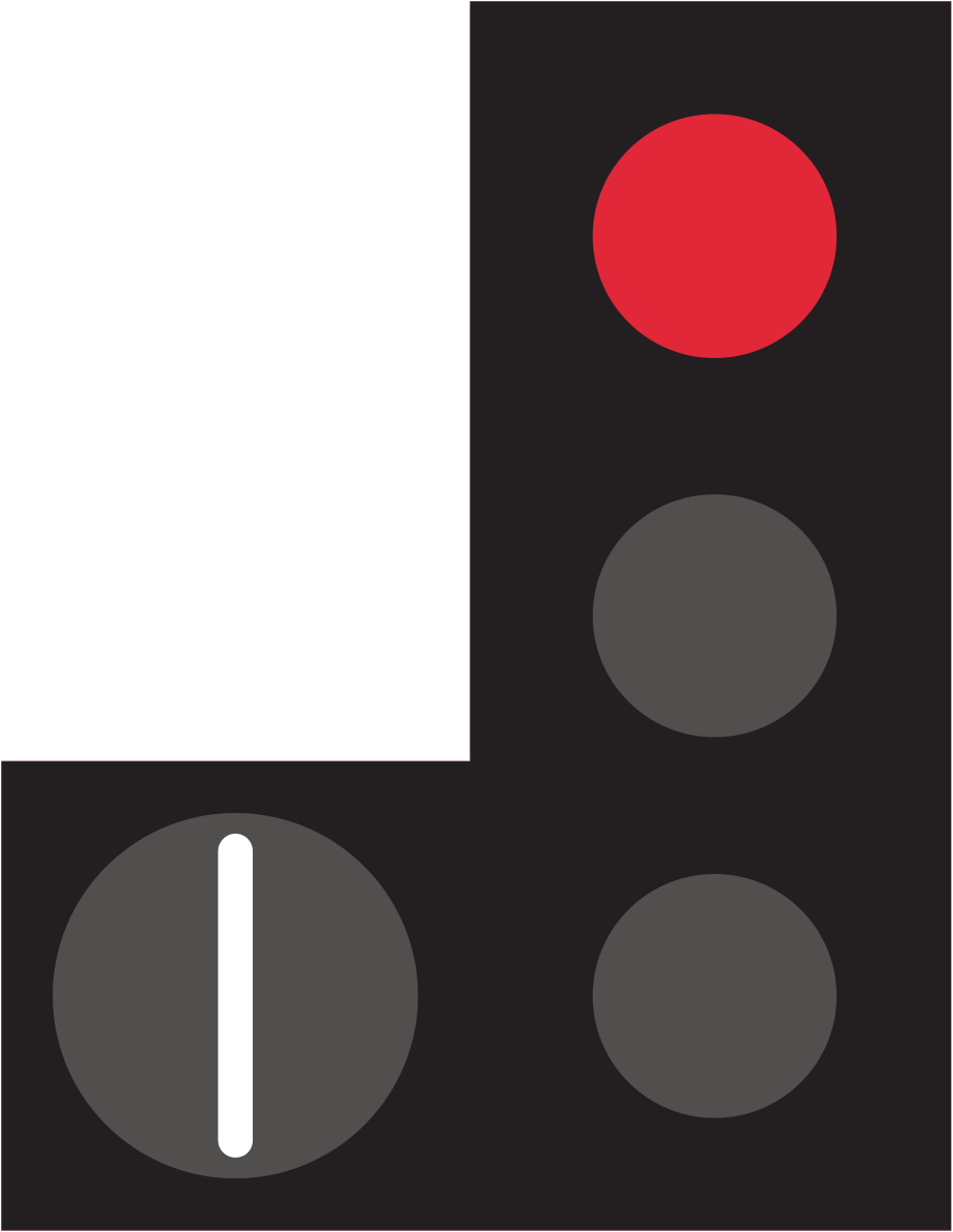 Additional white light signals for tram drivers sign - UK Road Sign