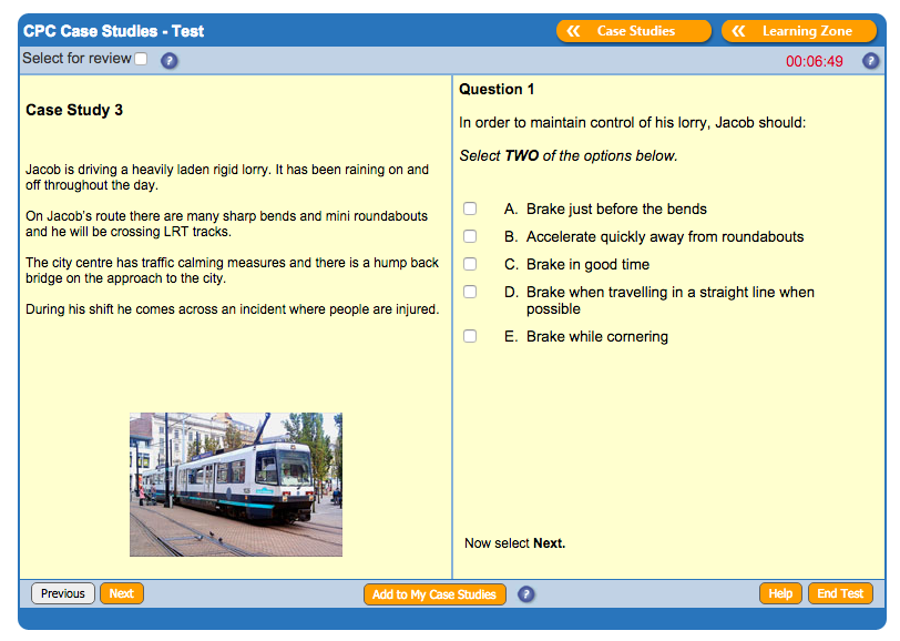 LGV Driver CPC Module 2 Theory Test Driving Theory 4 All